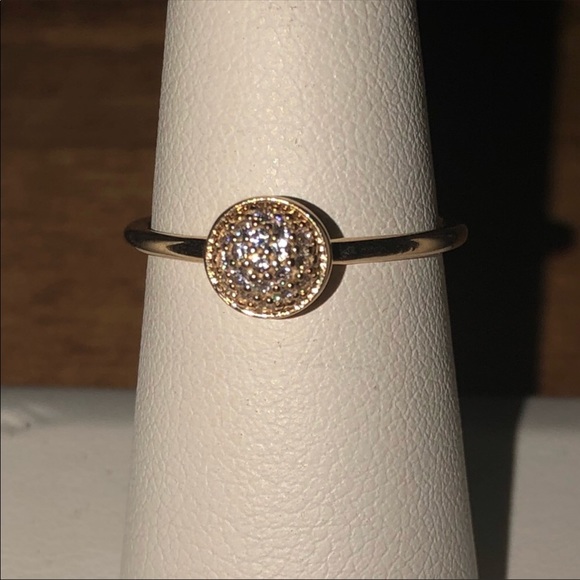 Pandora | Jewelry | Pandora 4k Gold Droplets Ring | Poshmark